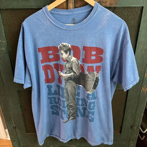 Authentic Bob Dylan | Shirts | Bob Dylan Retro Acid Wash Standing Stone ...